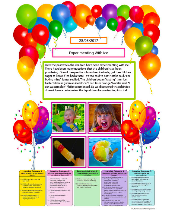 Learning Story Balloons Template - EYLF and QKLG Outcomes - Aussie ... Learning Story Balloons Template - EYLF and QKLG Outcomes - Aussie ...