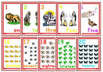 Number Flashcards - Aussie Childcare Network