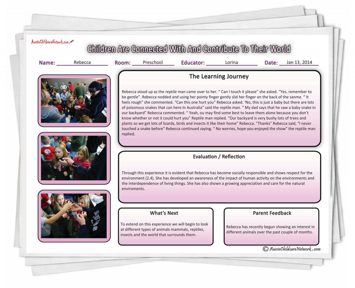 EYLF Outcome 2 Template Aussie Childcare Network EYLF Outcome 2 Template Aussie Childcare Network