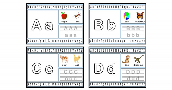 Free Alphabet Activity Mats - Aussie Childcare Network